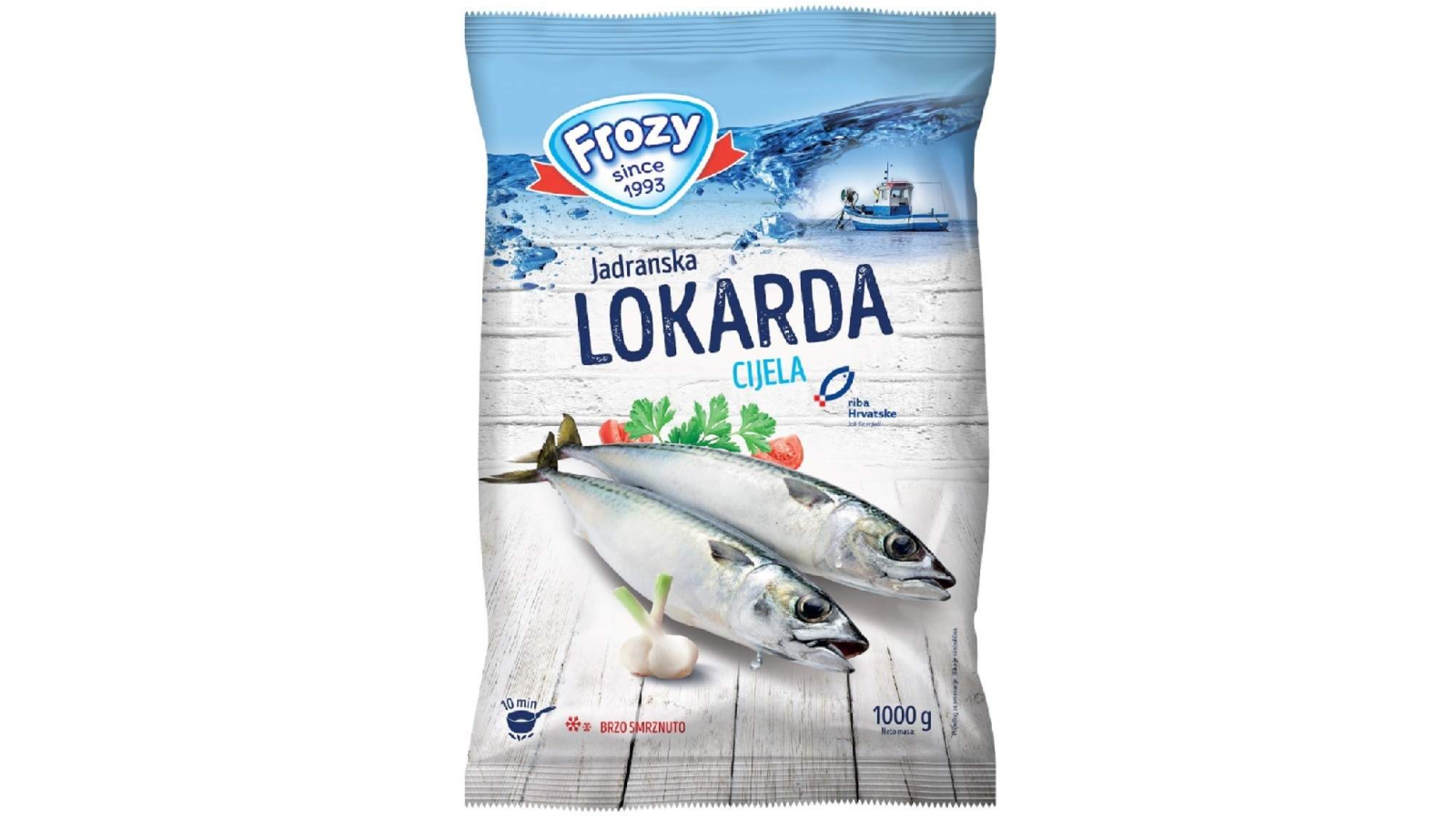 FROZY jadranska lokarda 1kg - Cenoteka