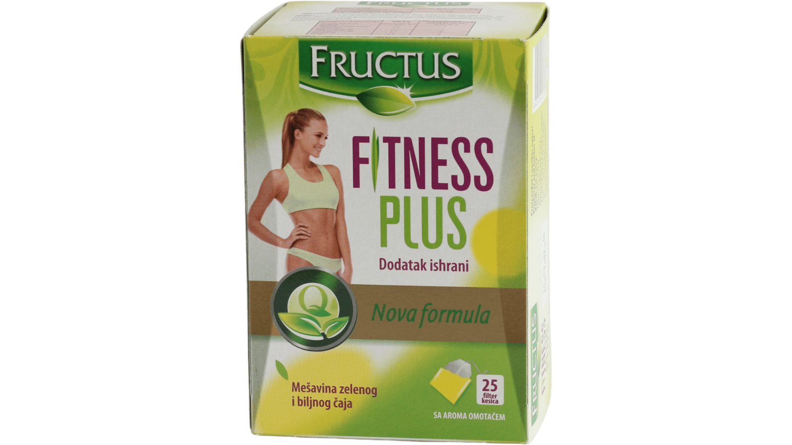 FRUCTUS čaj fitness plus 50g - Cenoteka