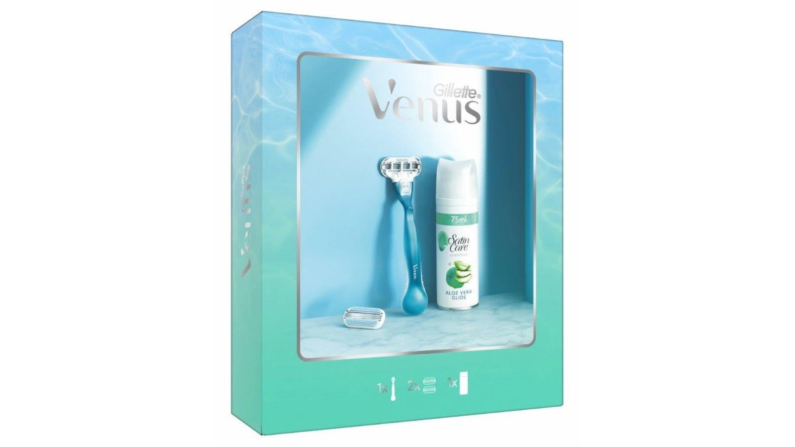 GILLETTE set Venus (brijač sa dve dopune i gel za brijanje) - Cenoteka