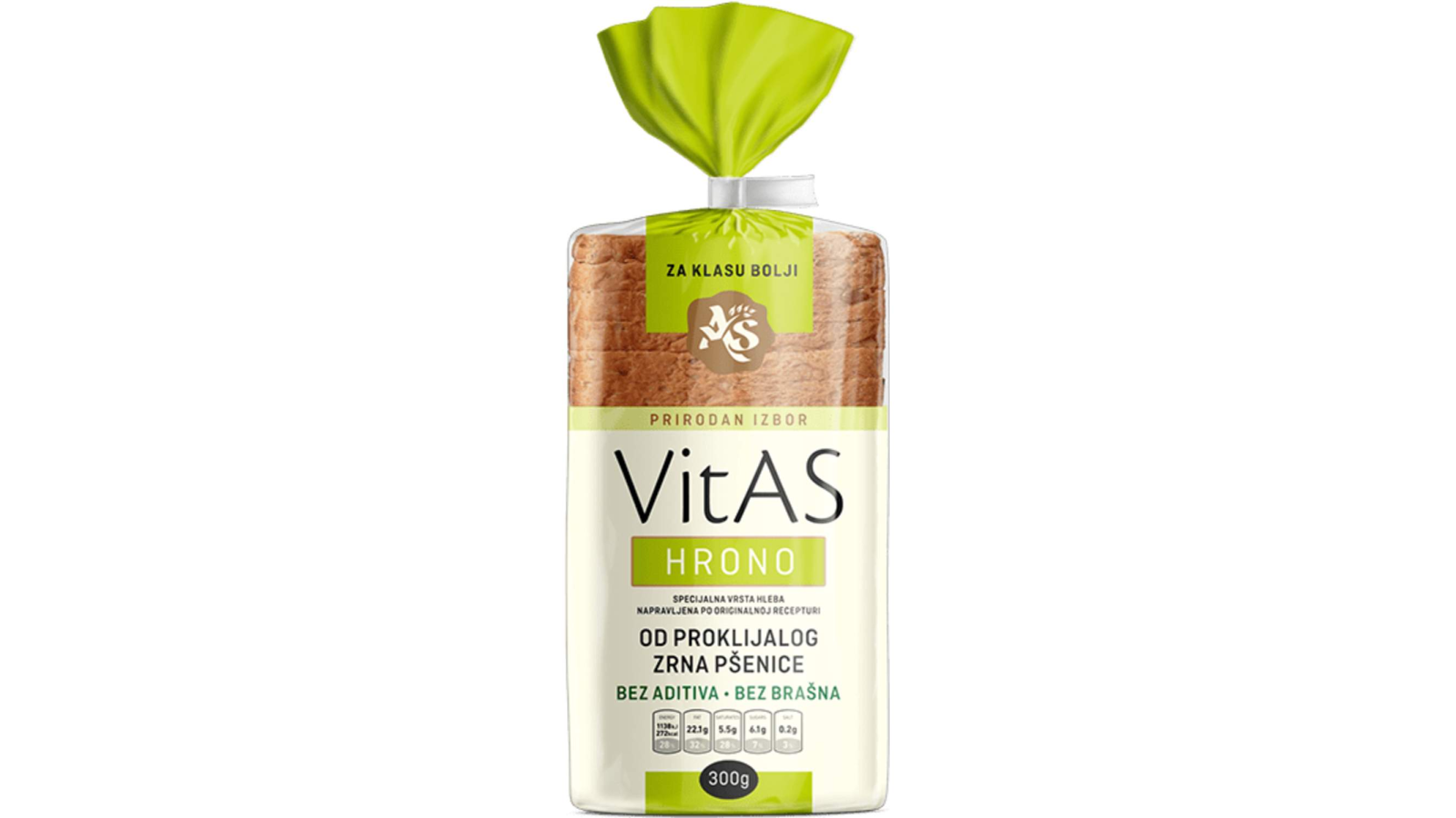 Hleb AS Vitas hrono 300g - Cenoteka