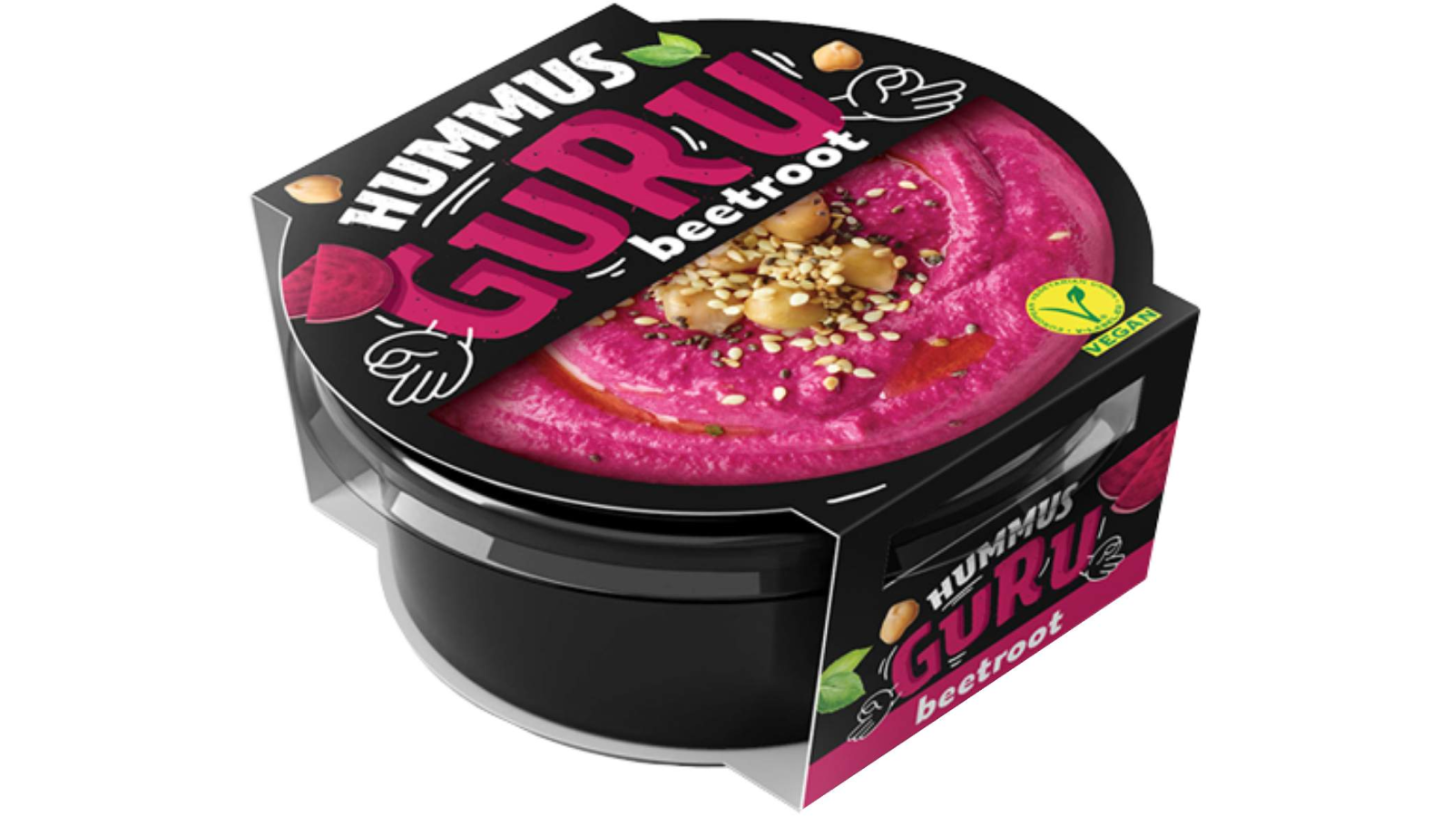 Hummus cvekla GURU 180g - Cenoteka