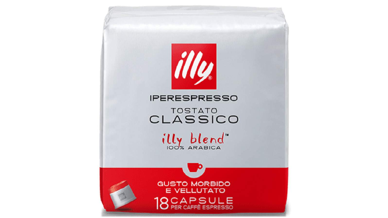 ILLY espresso kapsule classico 18kom - Cenoteka