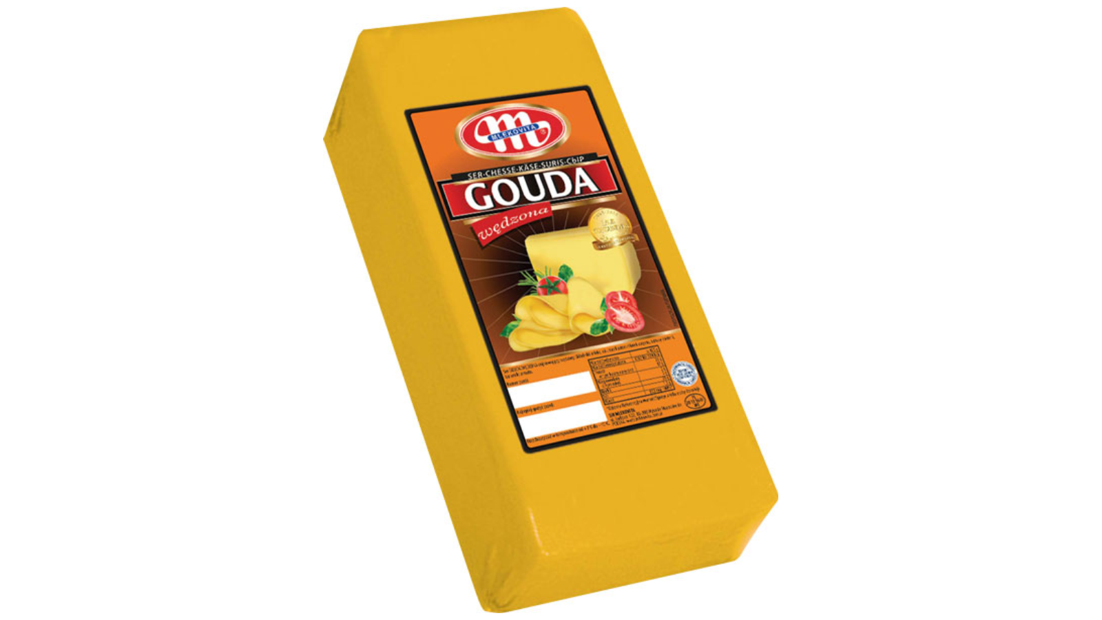 Kačkavalj MLEKOVITA dimljena gauda 1kg - Cenoteka