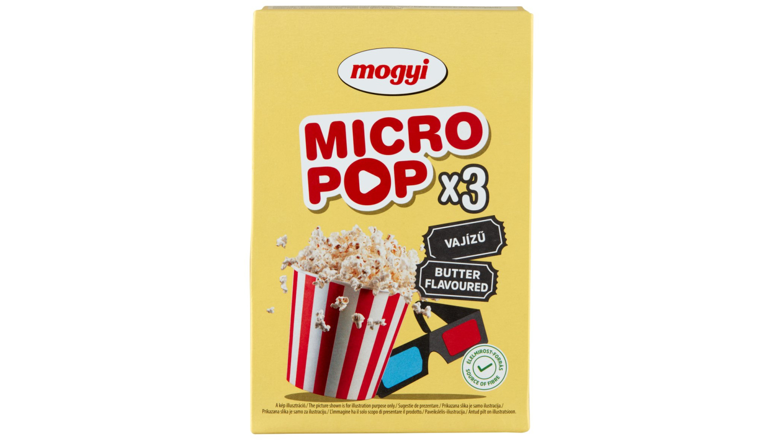 Kokice MOGYI Micro pop za mikrotalasnu maslac 3x100g - Cenoteka