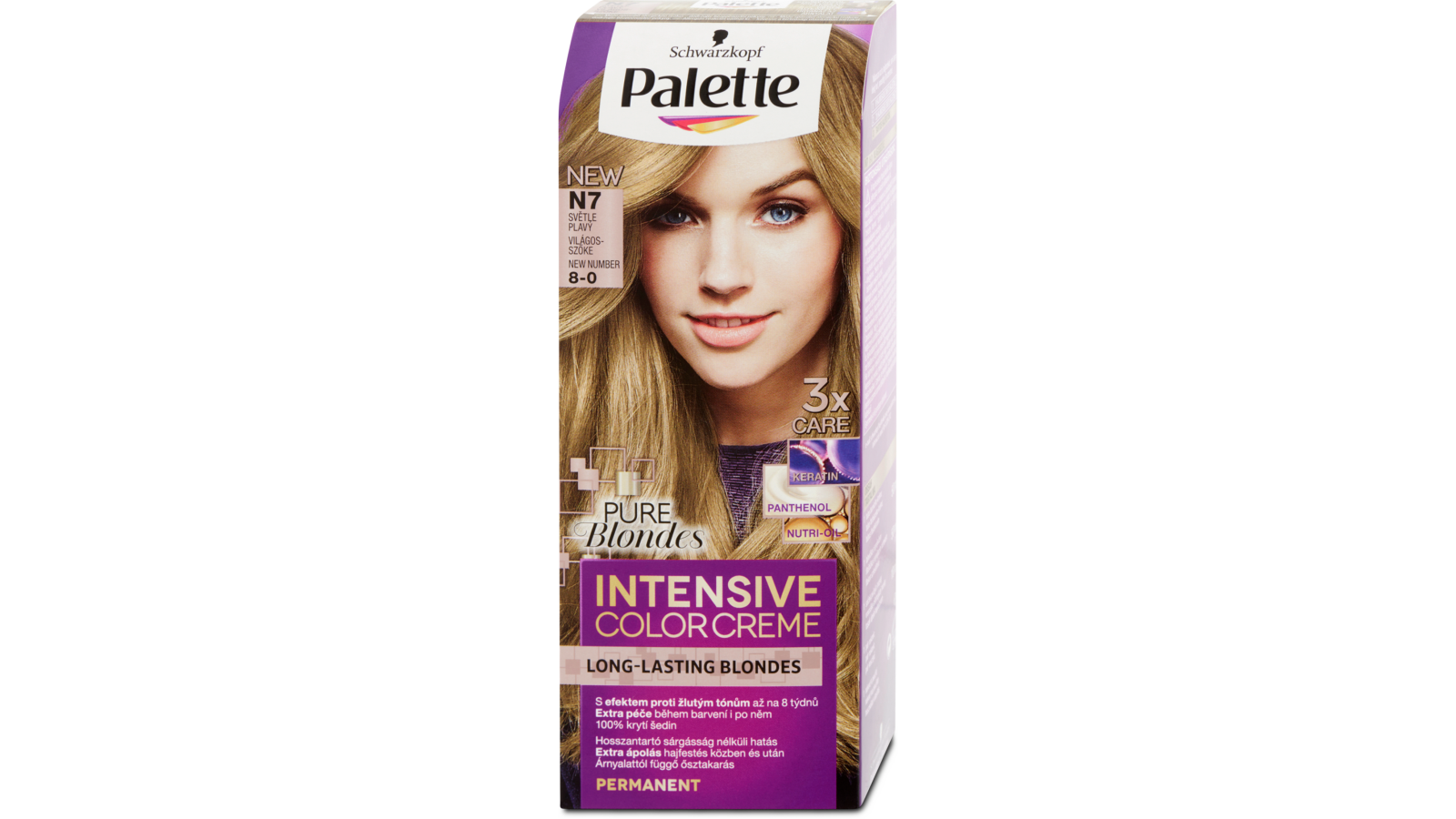 PALETTE Intensive Color farba za kosu 8.0 light blond - Cenoteka