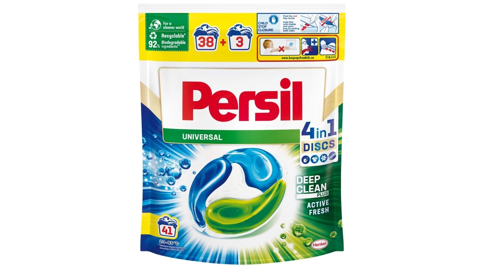 PERSIL DISCS Universal kapsule za veš 41kom - Cenoteka