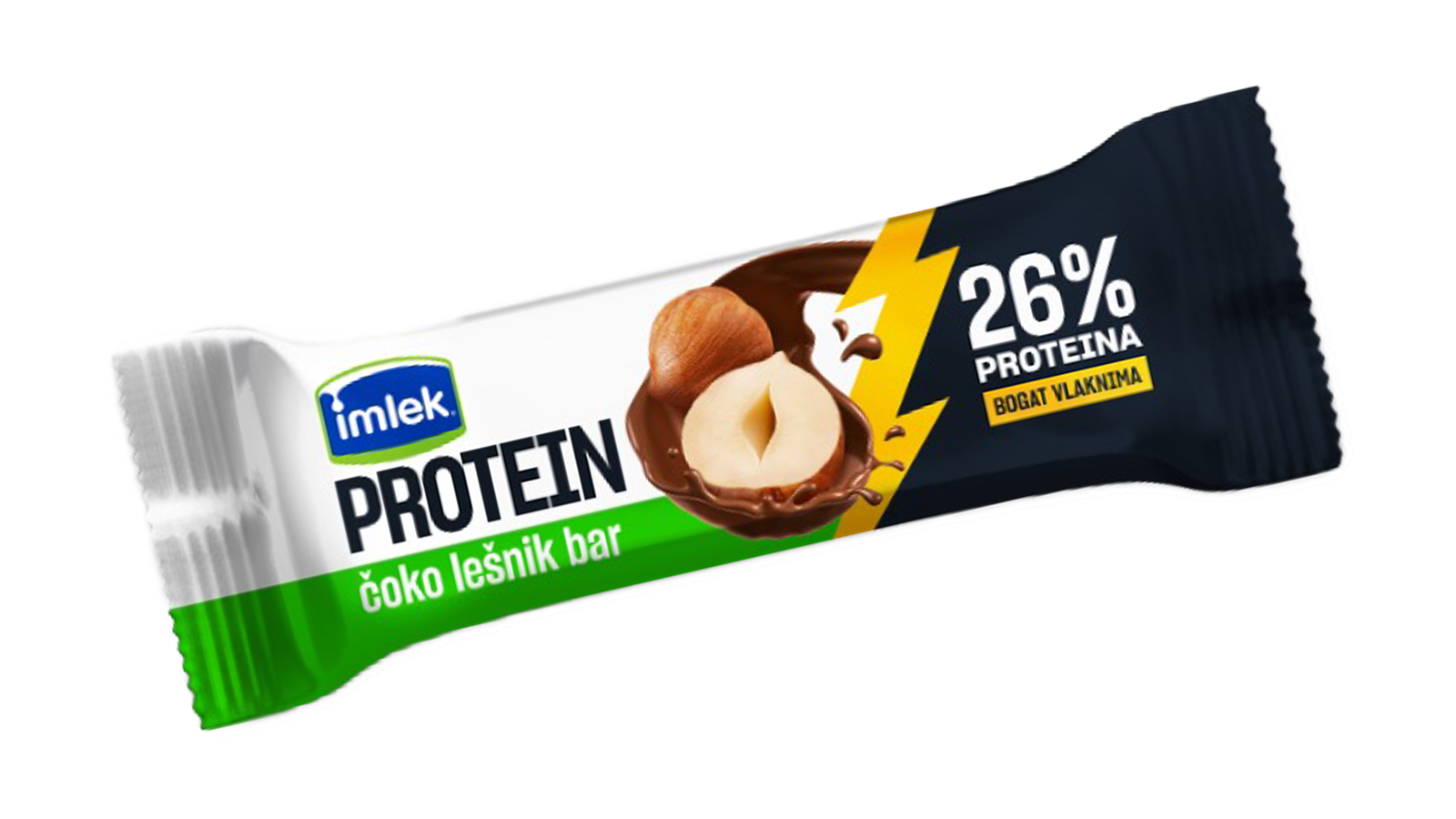 Proteinski bar čoko lešnik IMLEK 40g - Cenoteka