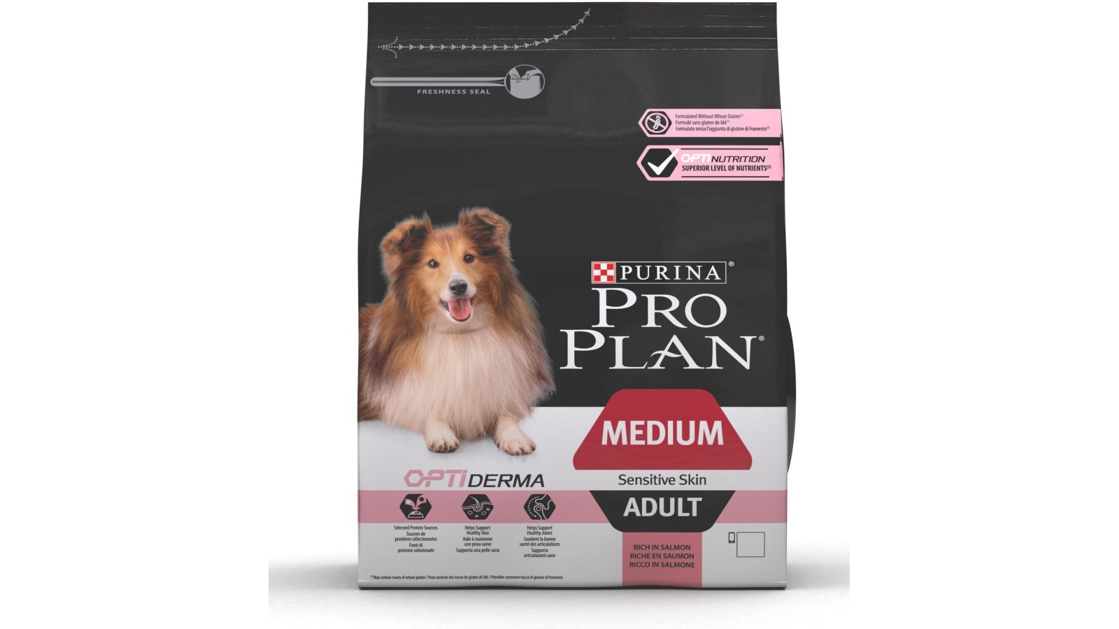 PURINA Pro Plan optiderma sensitive skin losos 3kg - Cenoteka