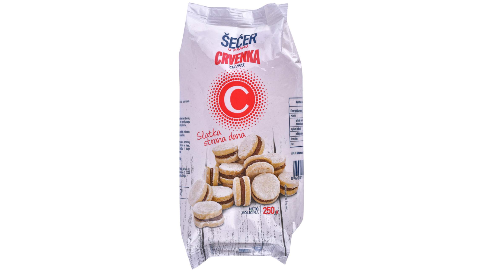 Šećer u prahu CRVENKA 250g - Cenoteka