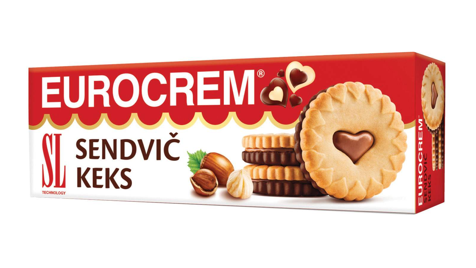 Keks SWISSLION Eurocrem sendvič 125g - Cenoteka