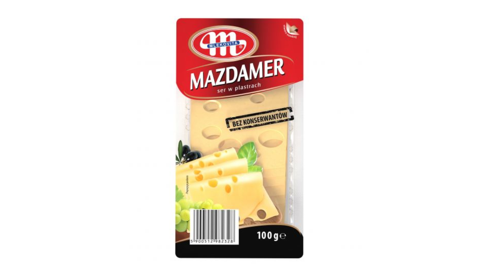 Sir MLEKOVITA Masdamer slajs 100g - Cenoteka