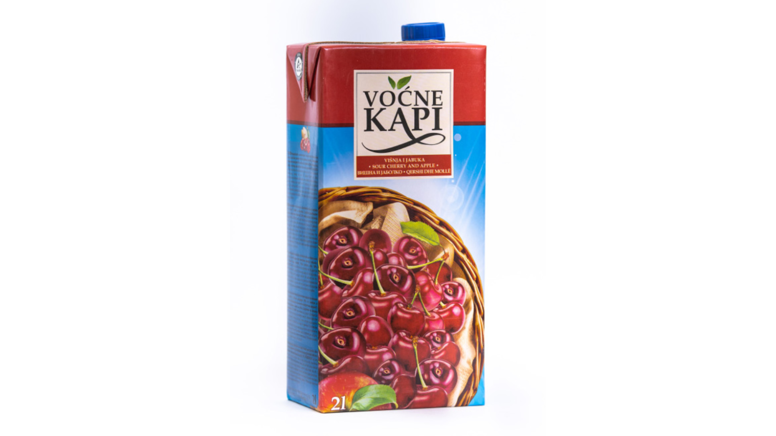 Sok NECTAR Voćne kapi višnja jabuka 2l - Cenoteka