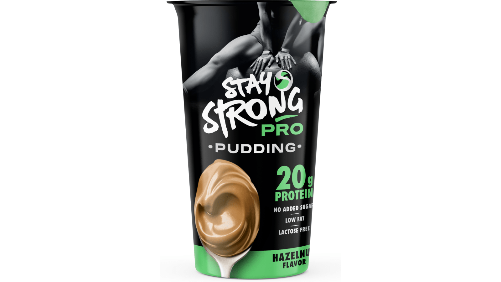 Protein puding lešnik STAY STRONG 200g - Cenoteka
