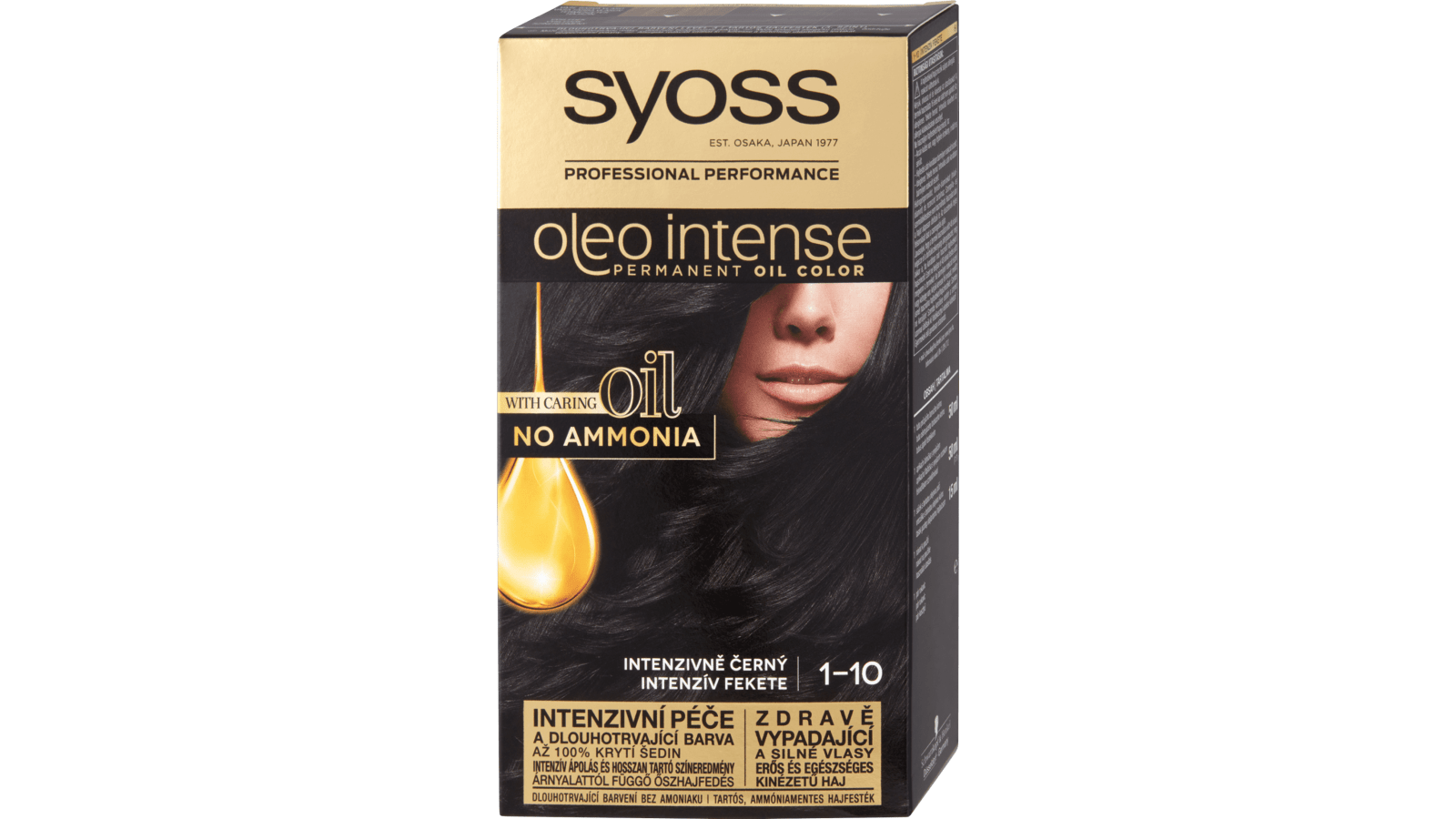 SYOSS Oleo Intense farba za kosu 1.10 black - Cenoteka