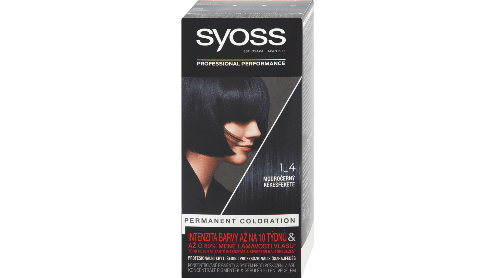SYOSS Professional Performance farba za kosu 1.4 blue black - Cenoteka