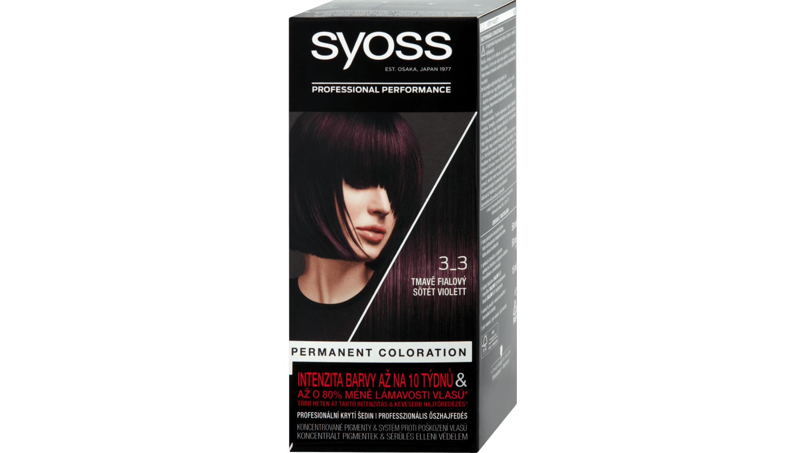 SYOSS Professional Performance farba za kosu 3.3 dark violet - Cenoteka
