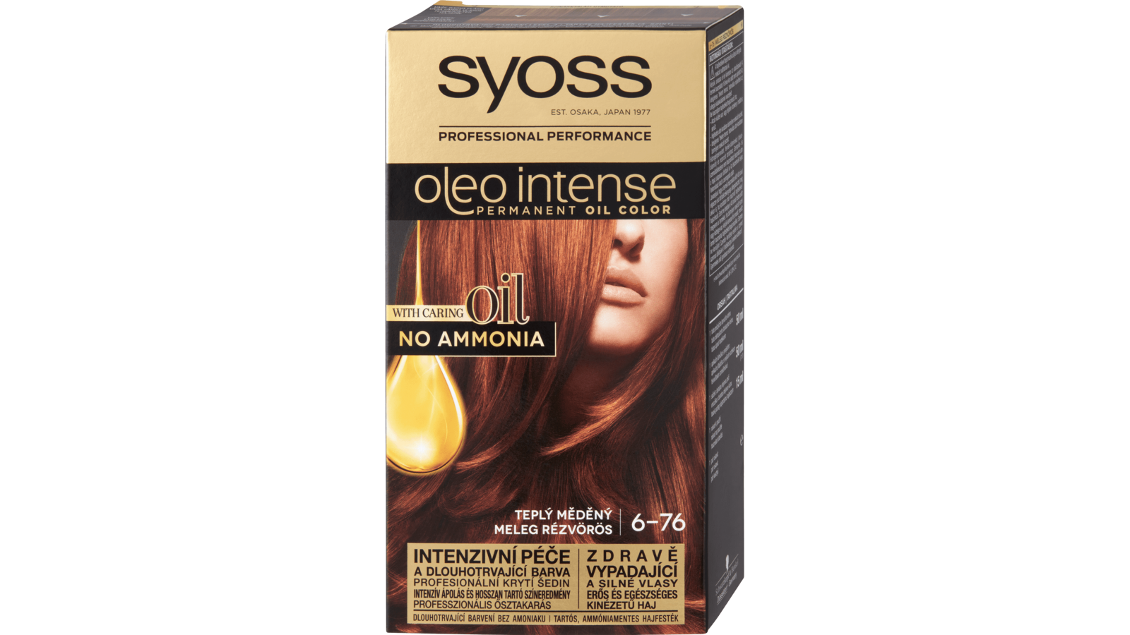 SYOSS Oleo Intense farba za kosu 6.76 warm copper - Cenoteka