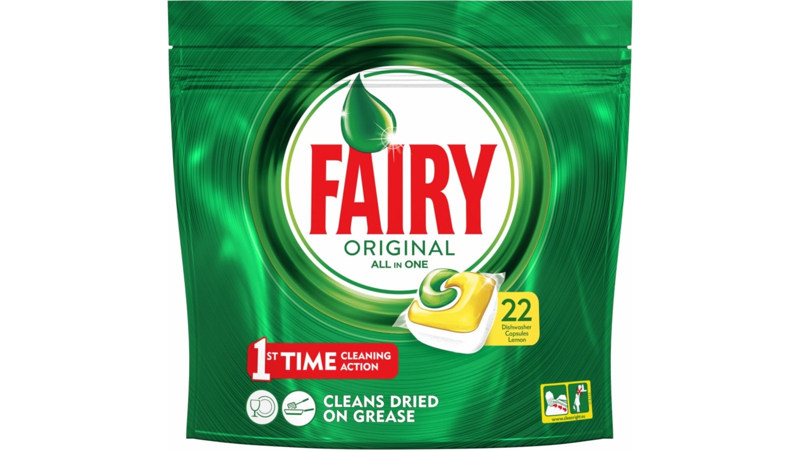Tablete FAIRY All-in-one 22kom - Cenoteka