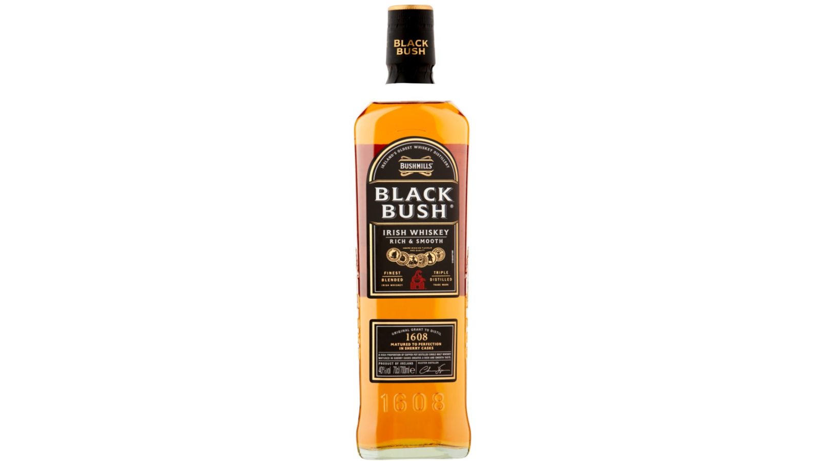 Viski BUSHMILLS Black bush 0,7l - Cenoteka