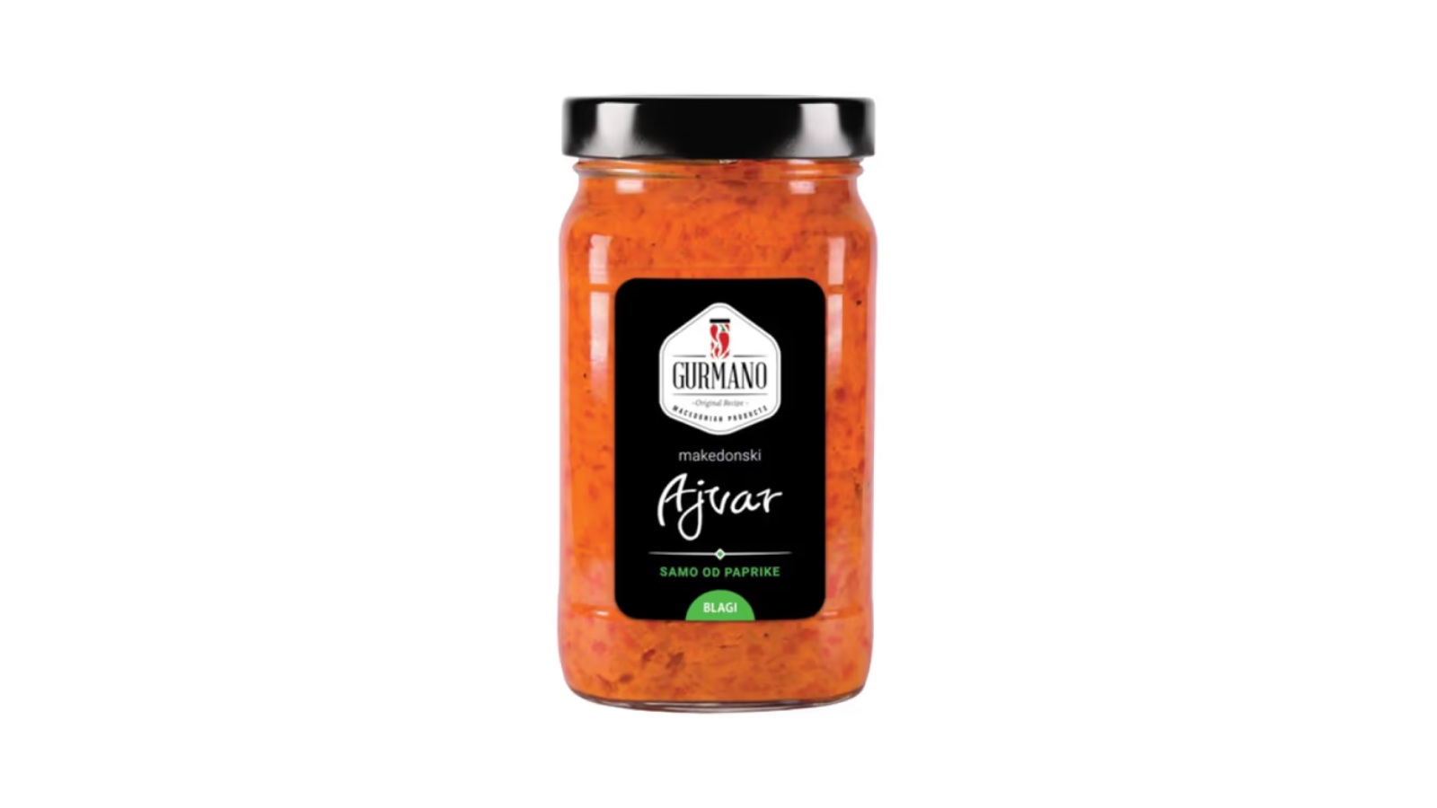 Ajvar GURMANO blagi 490g - Cenoteka
