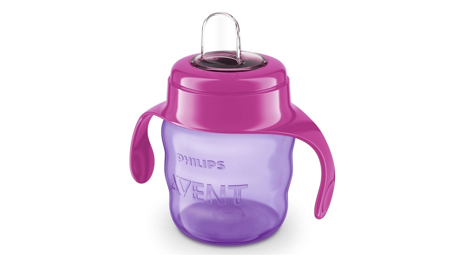 AVENT šolja Easy Sip (6m+) 200ml roze - Cenoteka