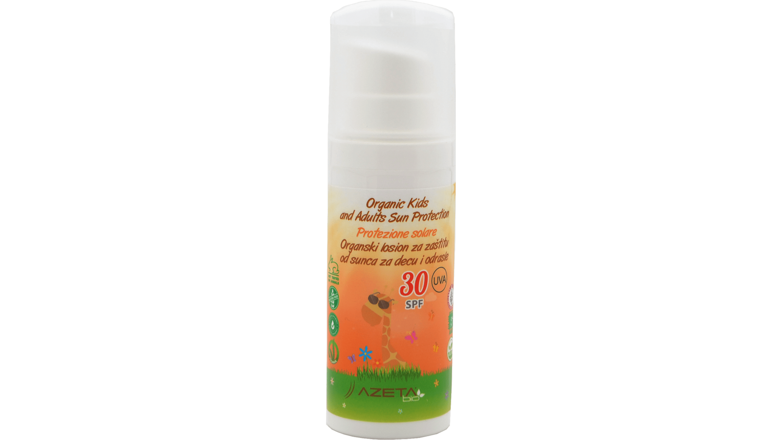 Krema za sunčanje AZETA BIO organska SPF30 50ml - Cenoteka
