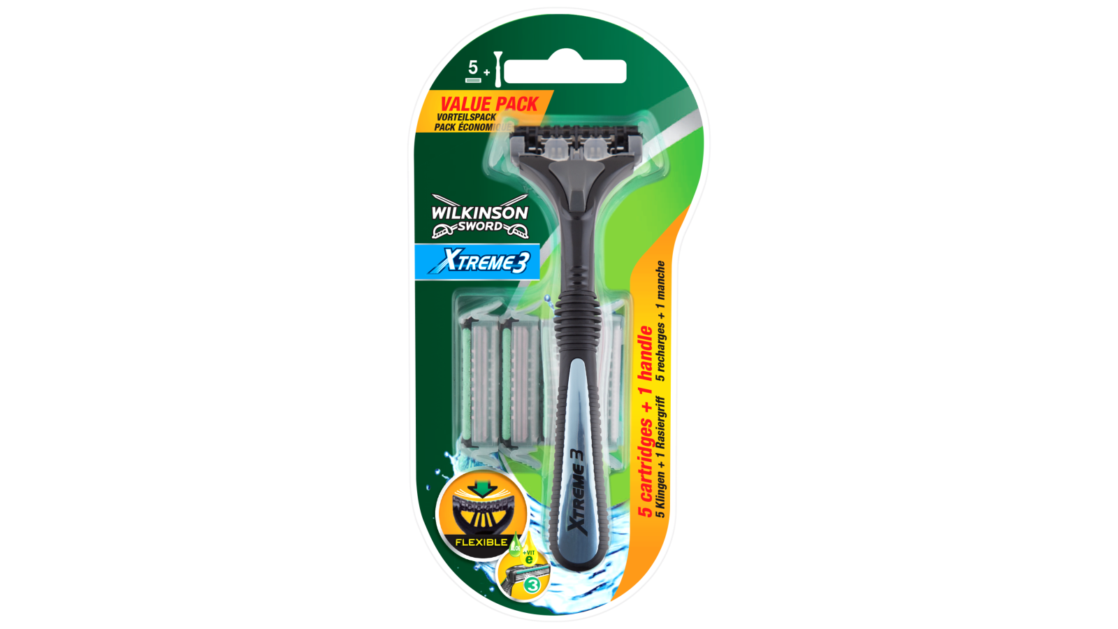 Brijač WILKINSON xtreme 3 sensitive + 5 dopuna - Cenoteka