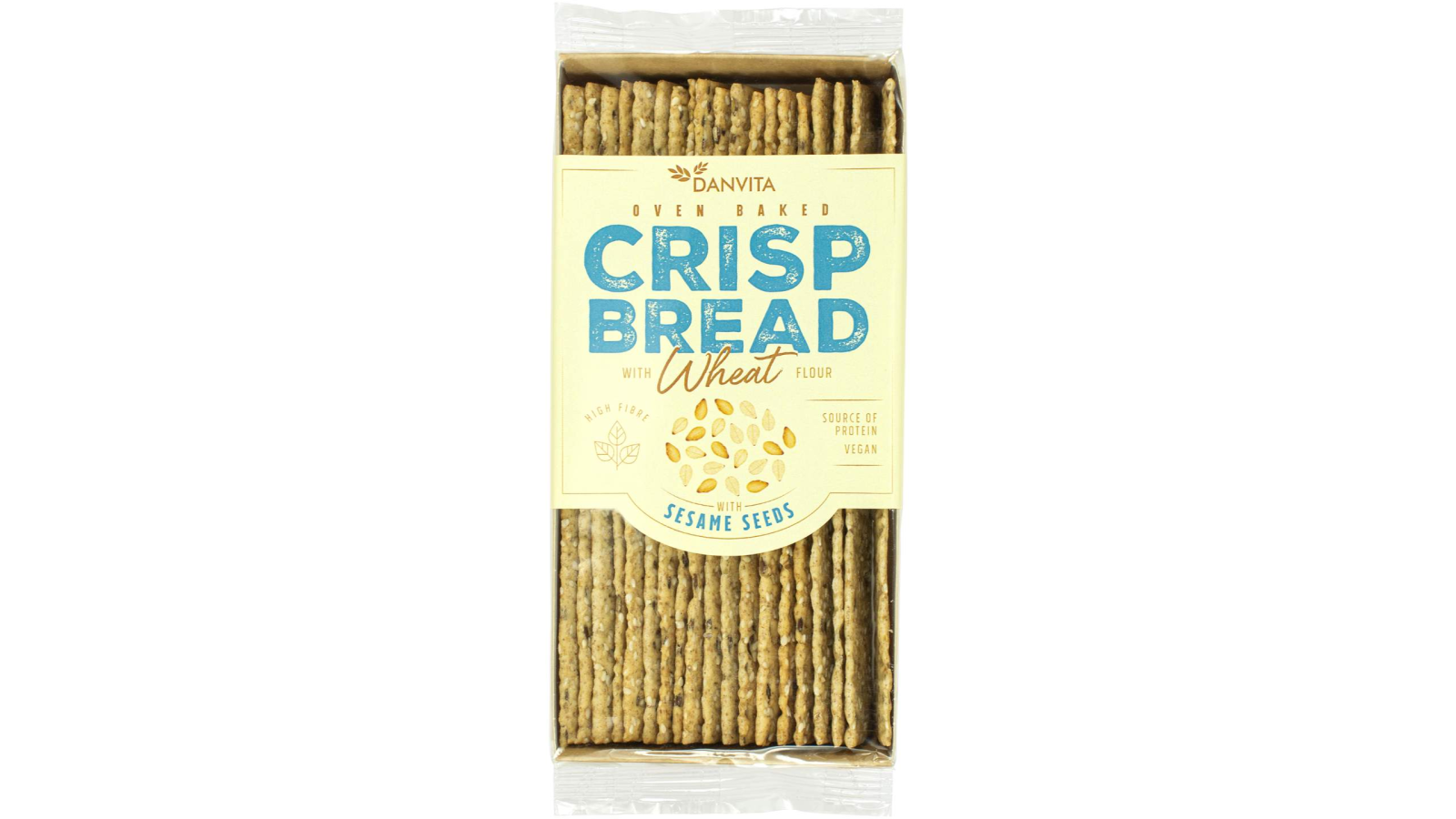 DANVITA Crisp bread hrskave pločice susam 130g - Cenoteka
