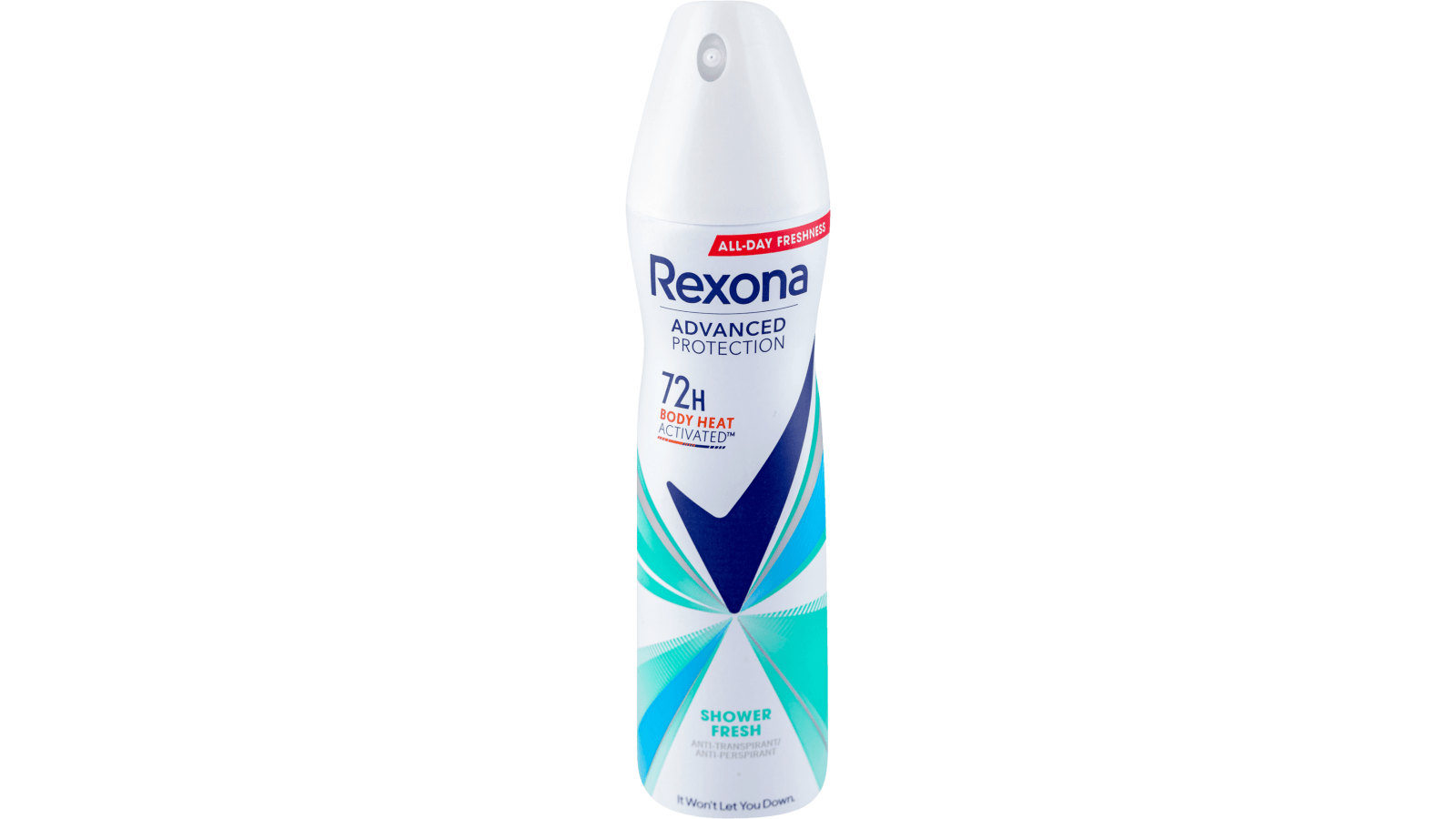 Dezodorans REXONA Advanced protection shower fresh 150ml - Cenoteka