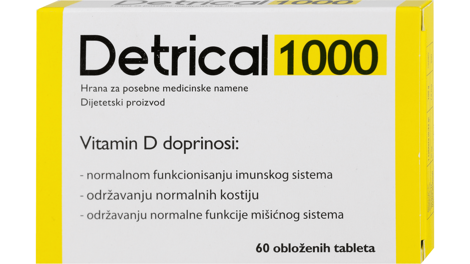 DR THEISS Detrical 1000 IU 60kom - Cenoteka