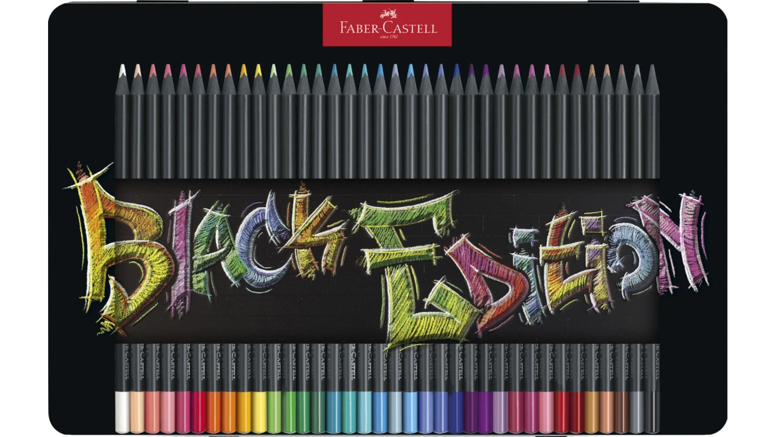 Drvene boje FABER CASTELL black edition 36kom - Cenoteka