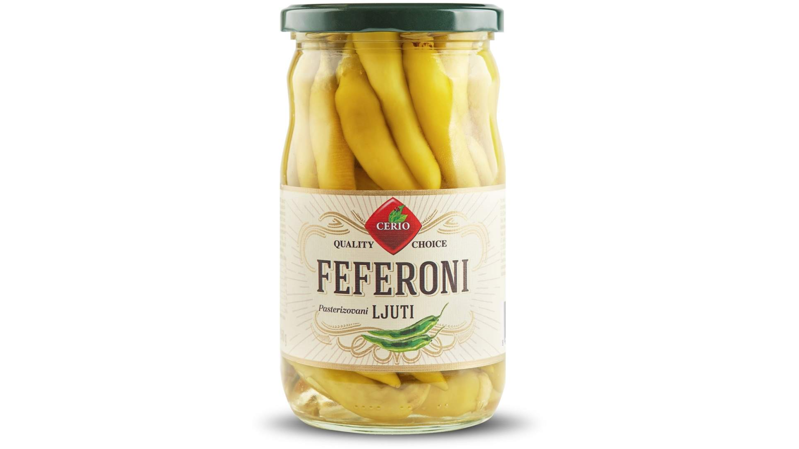 Feferoni CERIO ljuti 640g - Cenoteka