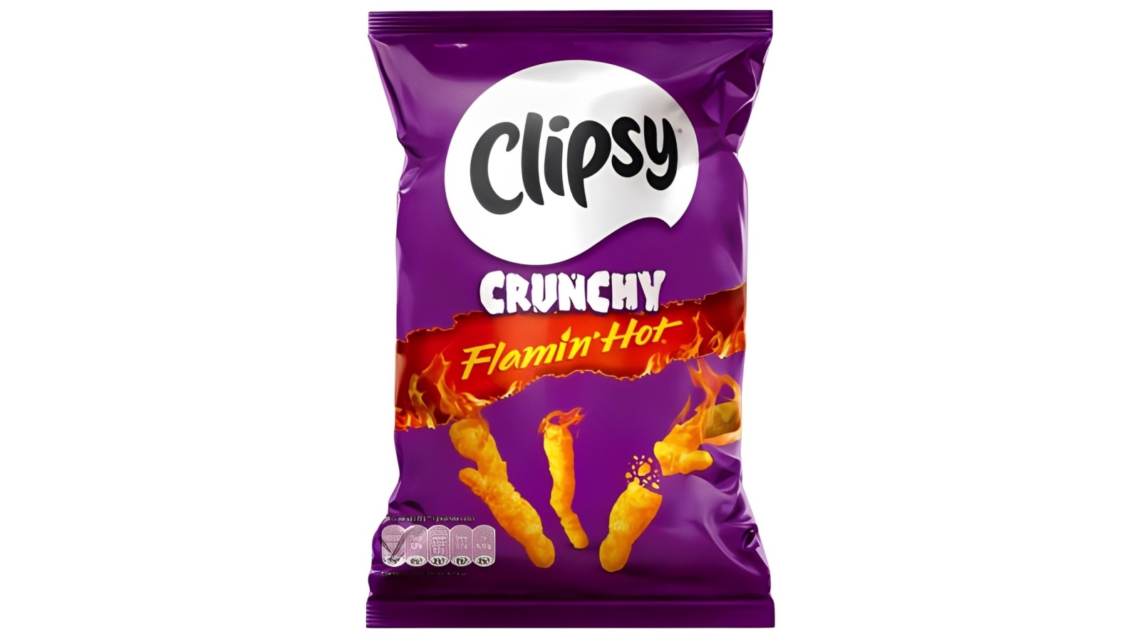 Flips CLIPSY crunchy flaming hot 60g - Cenoteka