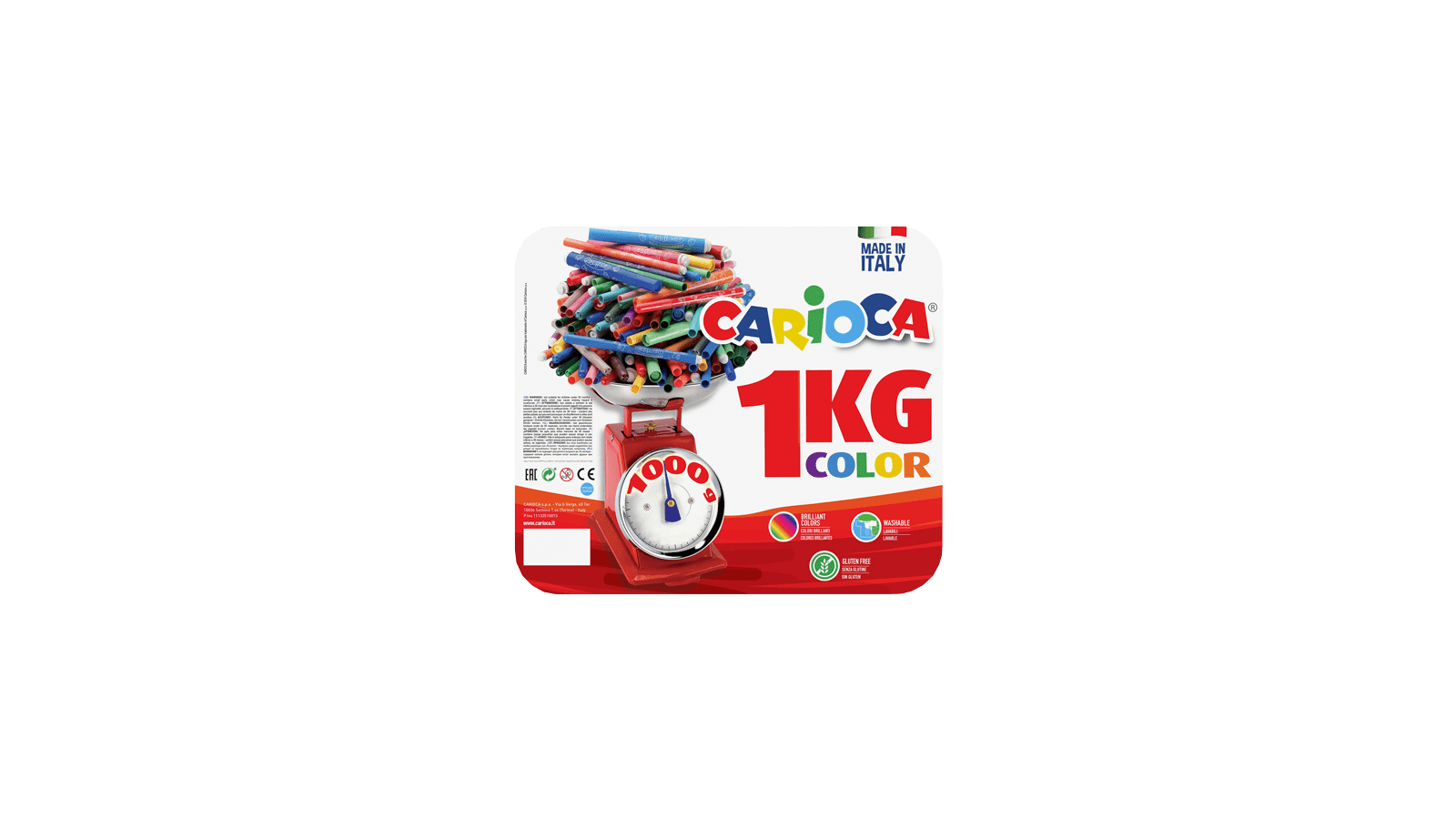 Flomasteri CARIOCA 1kg - Cenoteka