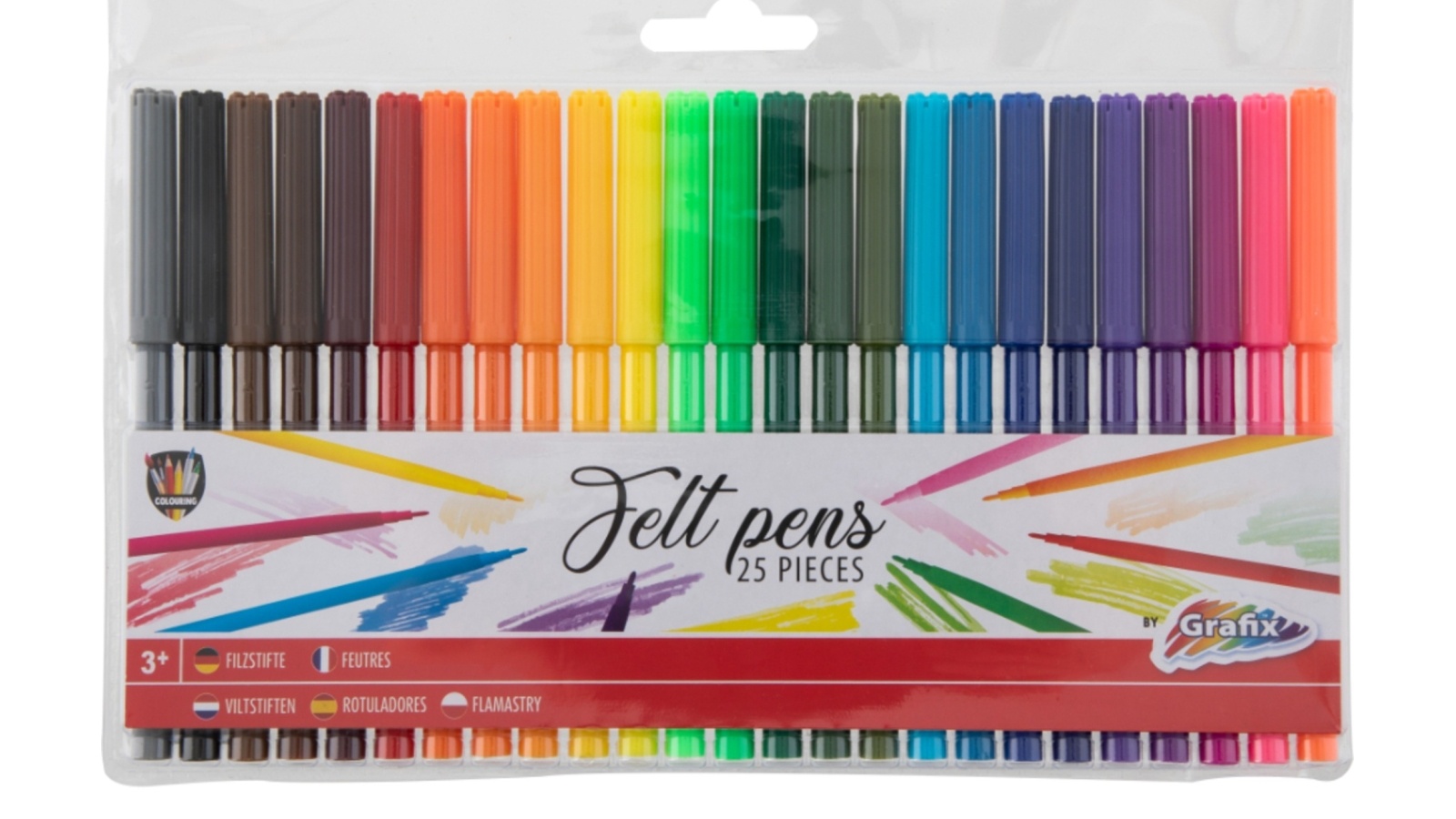 Flomasteri GRAFIX 25kom - Cenoteka