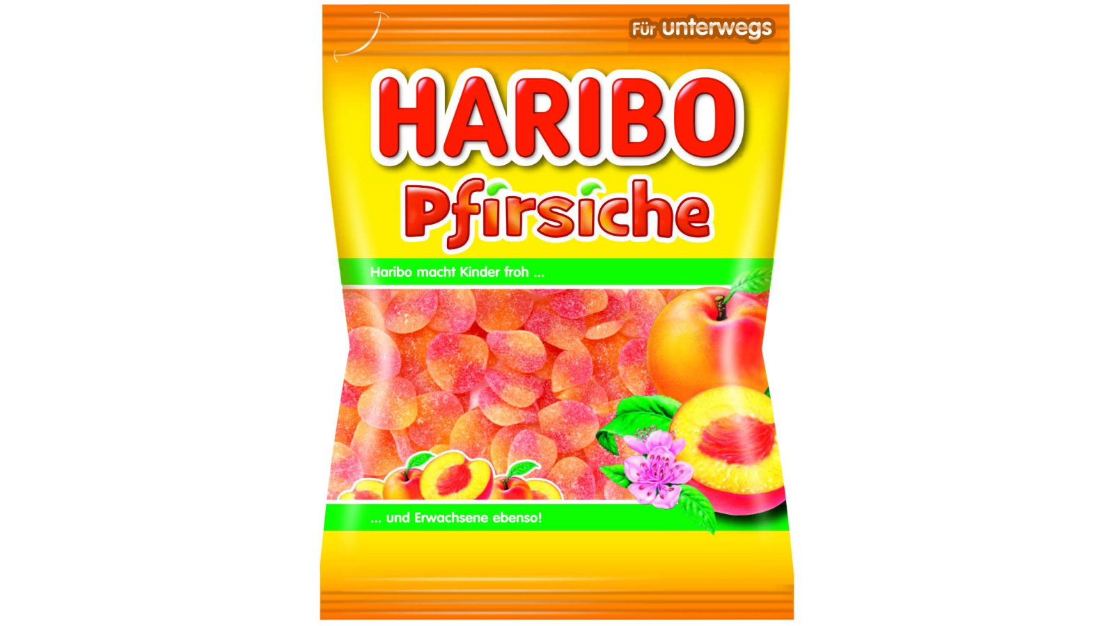 Gumene bombone HARIBO Pfirsiche 200g - Cenoteka