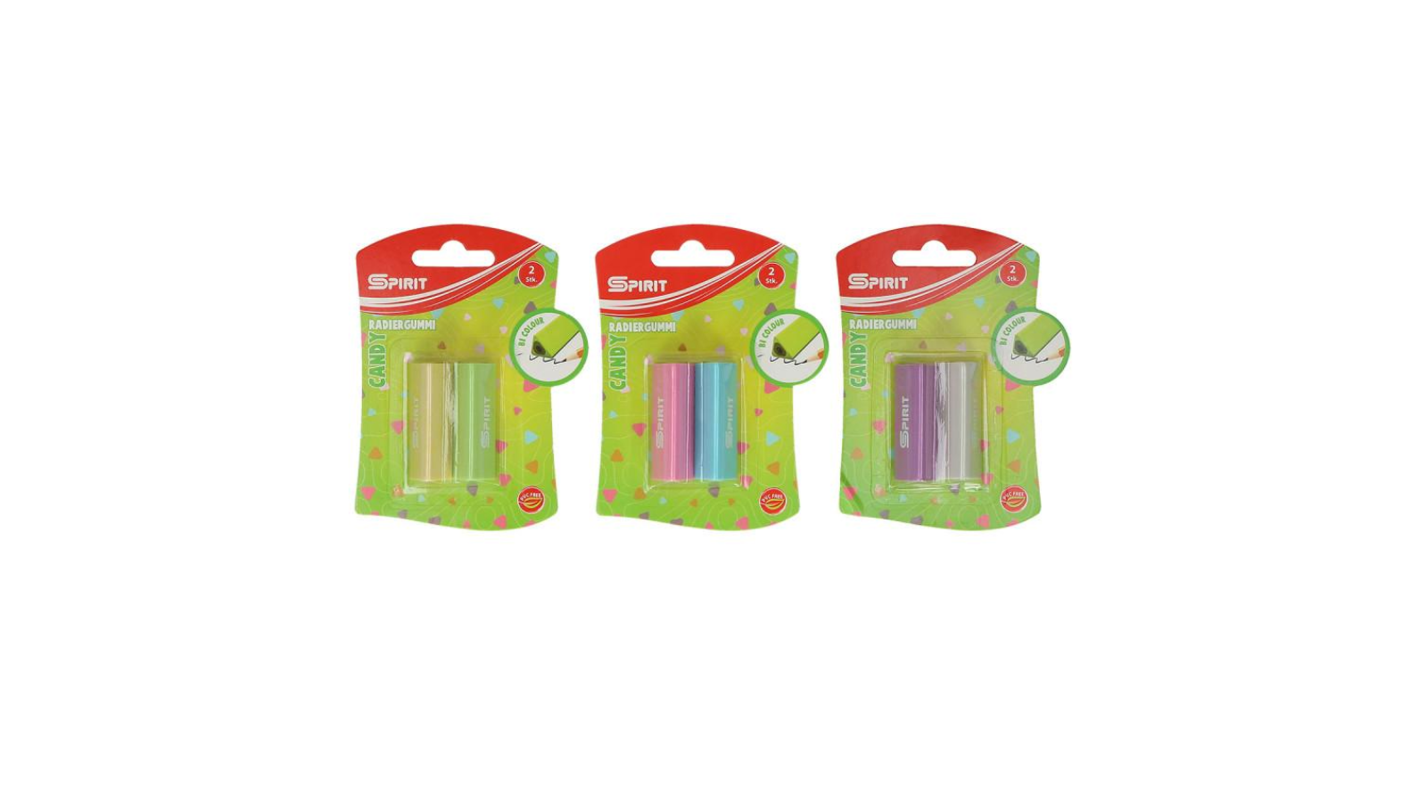 Gumica SPIRIT candy 2kom - Cenoteka