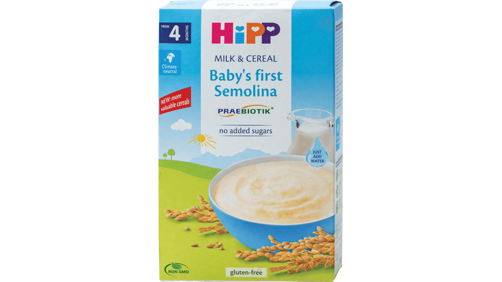 HIPP prva bebina kaša instant griz 250g - Cenoteka