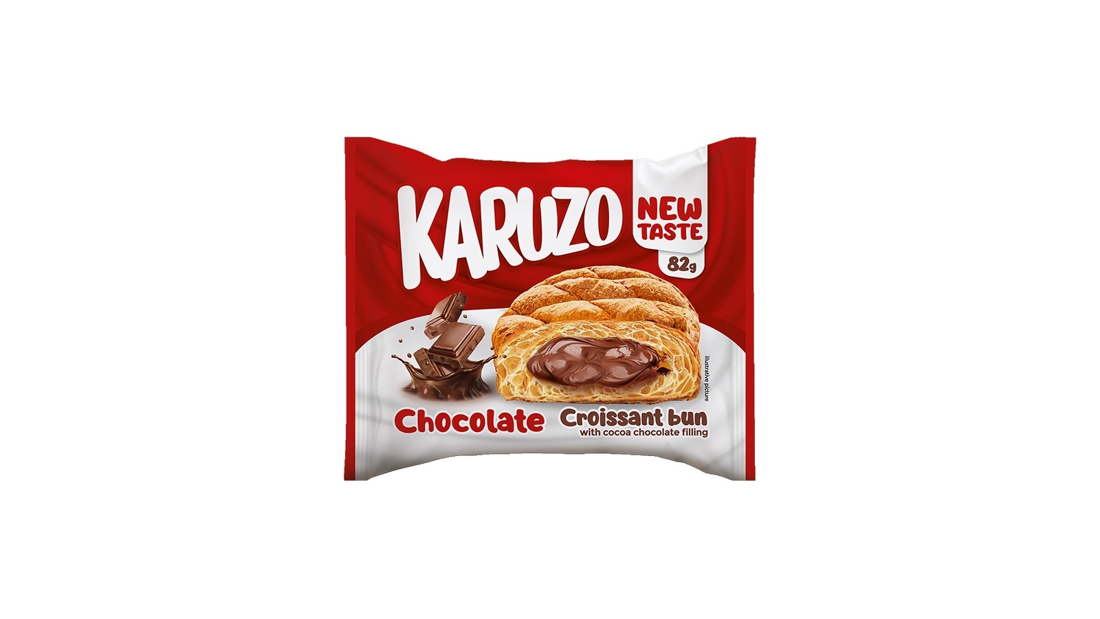 KARUZO bakers kroasan pita čokolada 82g - Cenoteka