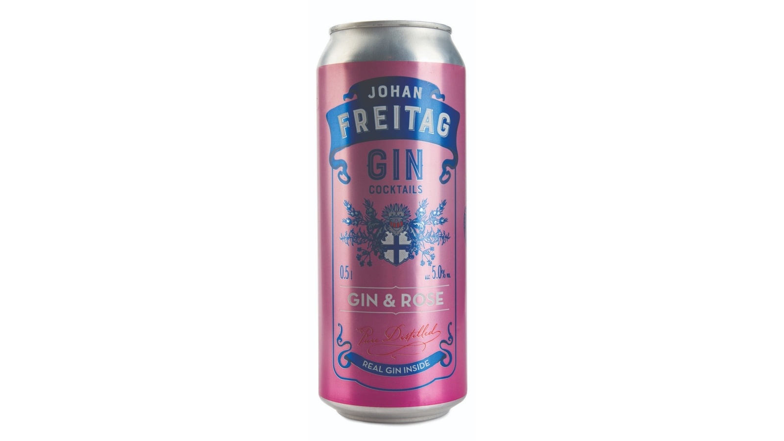 Koktel JOHAN FREITAG Gin&Rose 5% 500ml - Cenoteka