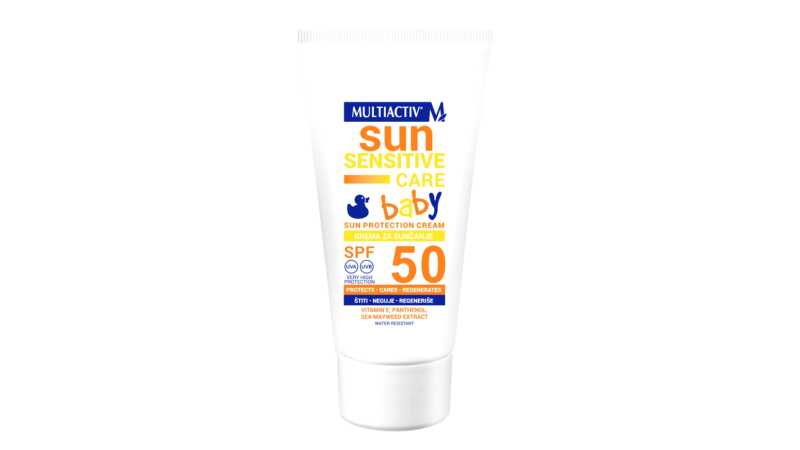 Krema za sunčanje MULTIACTIV Sensitive baby SPF50 150ml - Cenoteka
