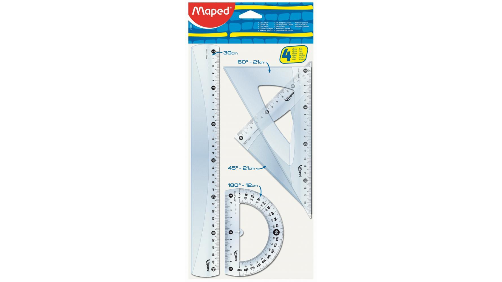 Lenjiri set MAPED Start 30cm 1kom - Cenoteka