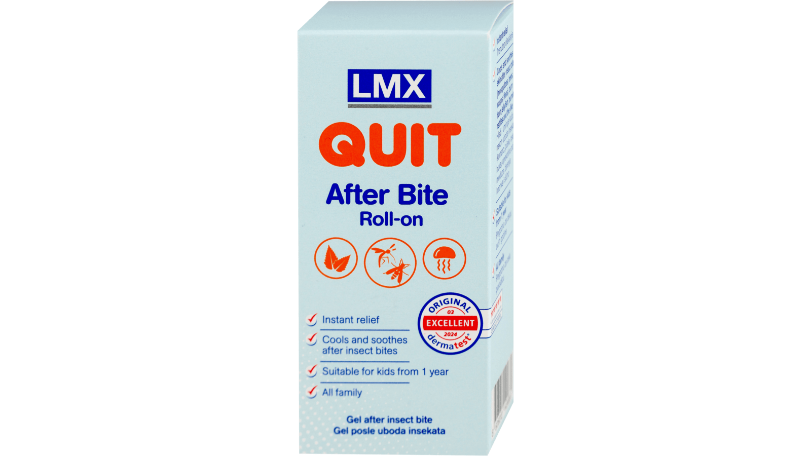 LMX Quit after bite roll-on gel nakon uboda komaraca 30ml - Cenoteka