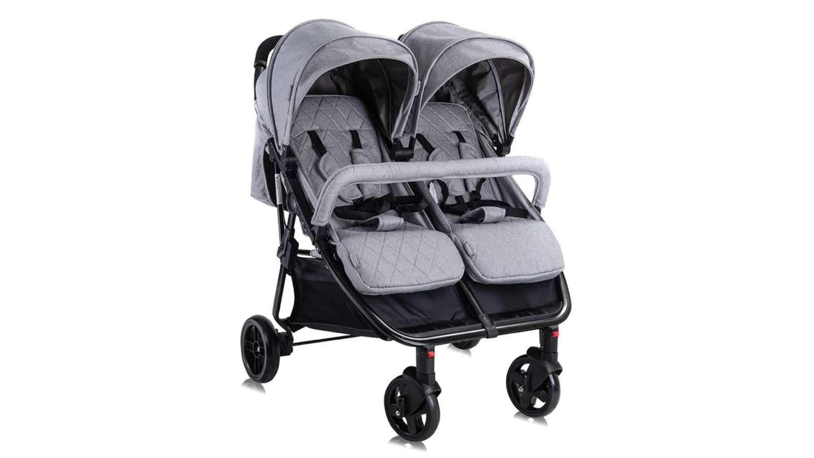 LORELLI BERTONI kolica za blizance Duo Cool grey - Cenoteka