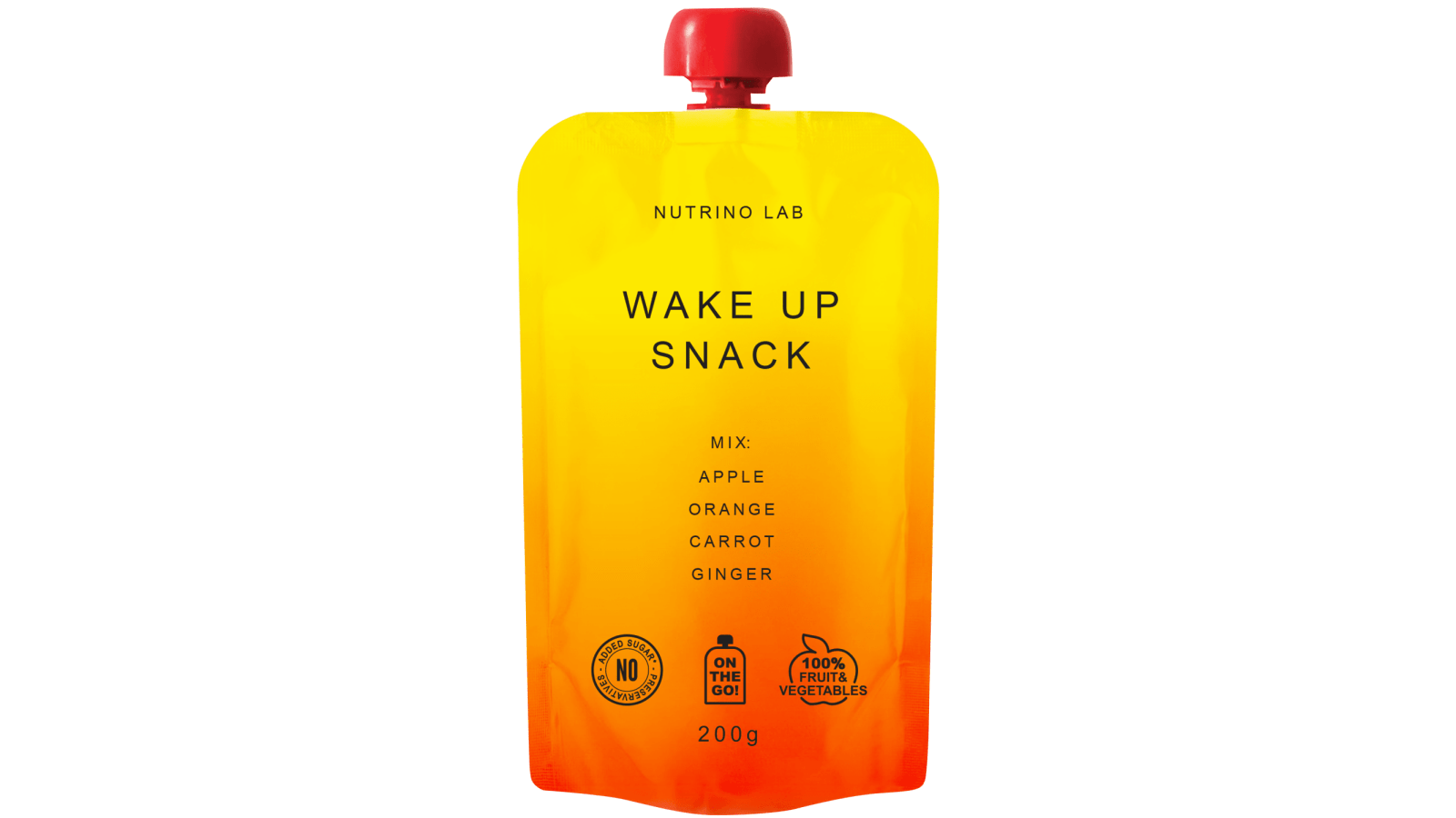 NUTRINO lab voćni pire Wake up mix 200g 6kom - Cene i Akcije