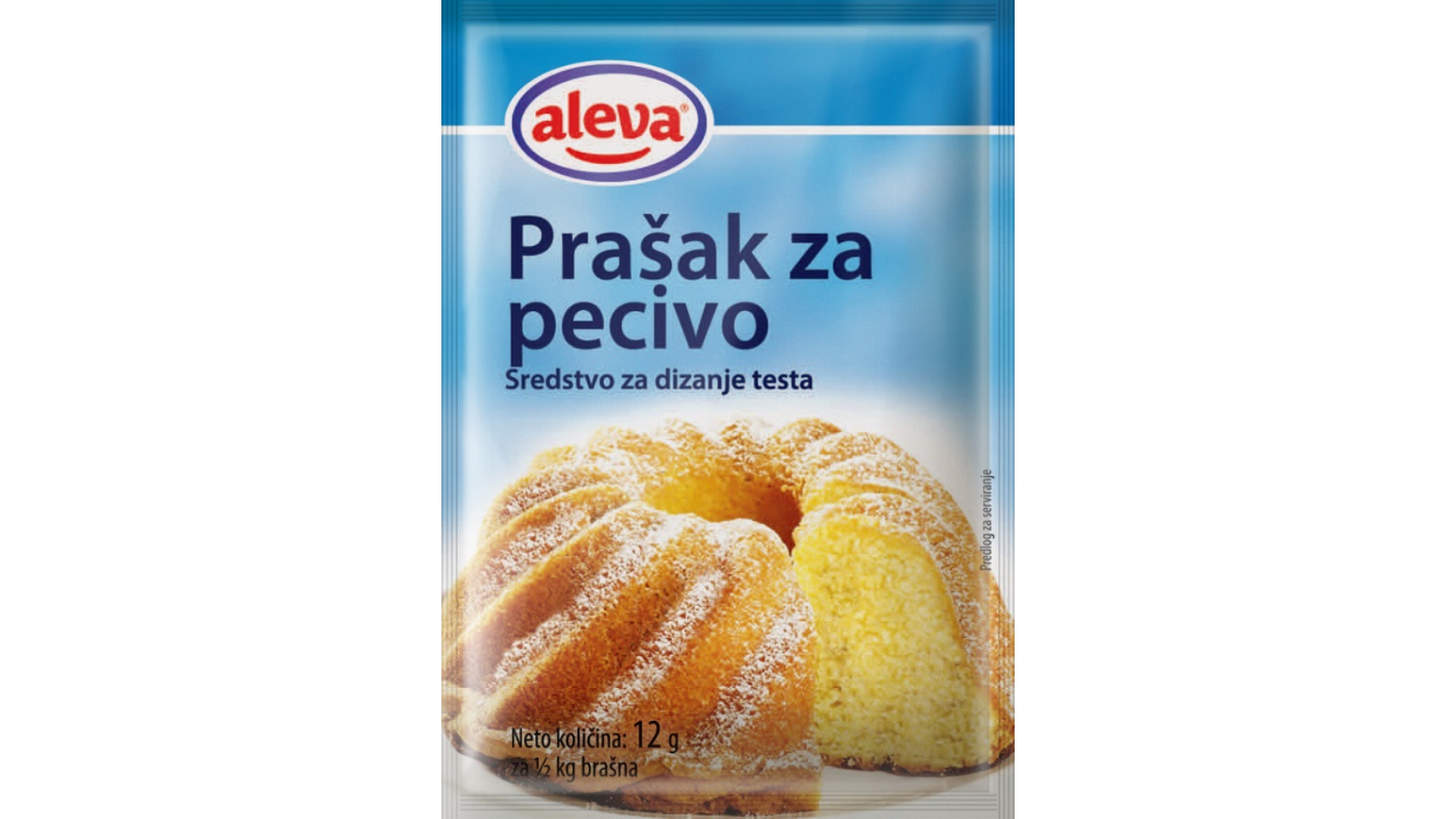 Prašak za pecivo ALEVA 12g - Cenoteka