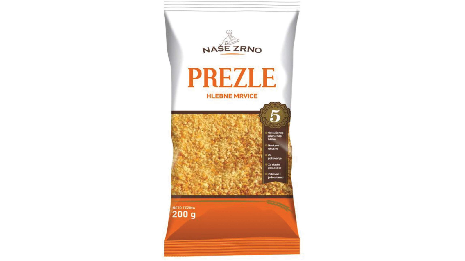 Prezle NAŠE ZRNO 200g - Cenoteka