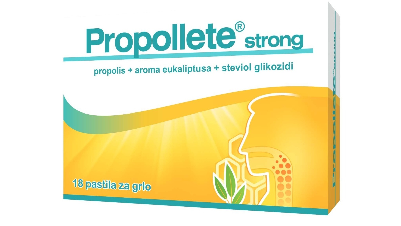PROPOLLETE strong pastile za grlo 18kom - Cenoteka
