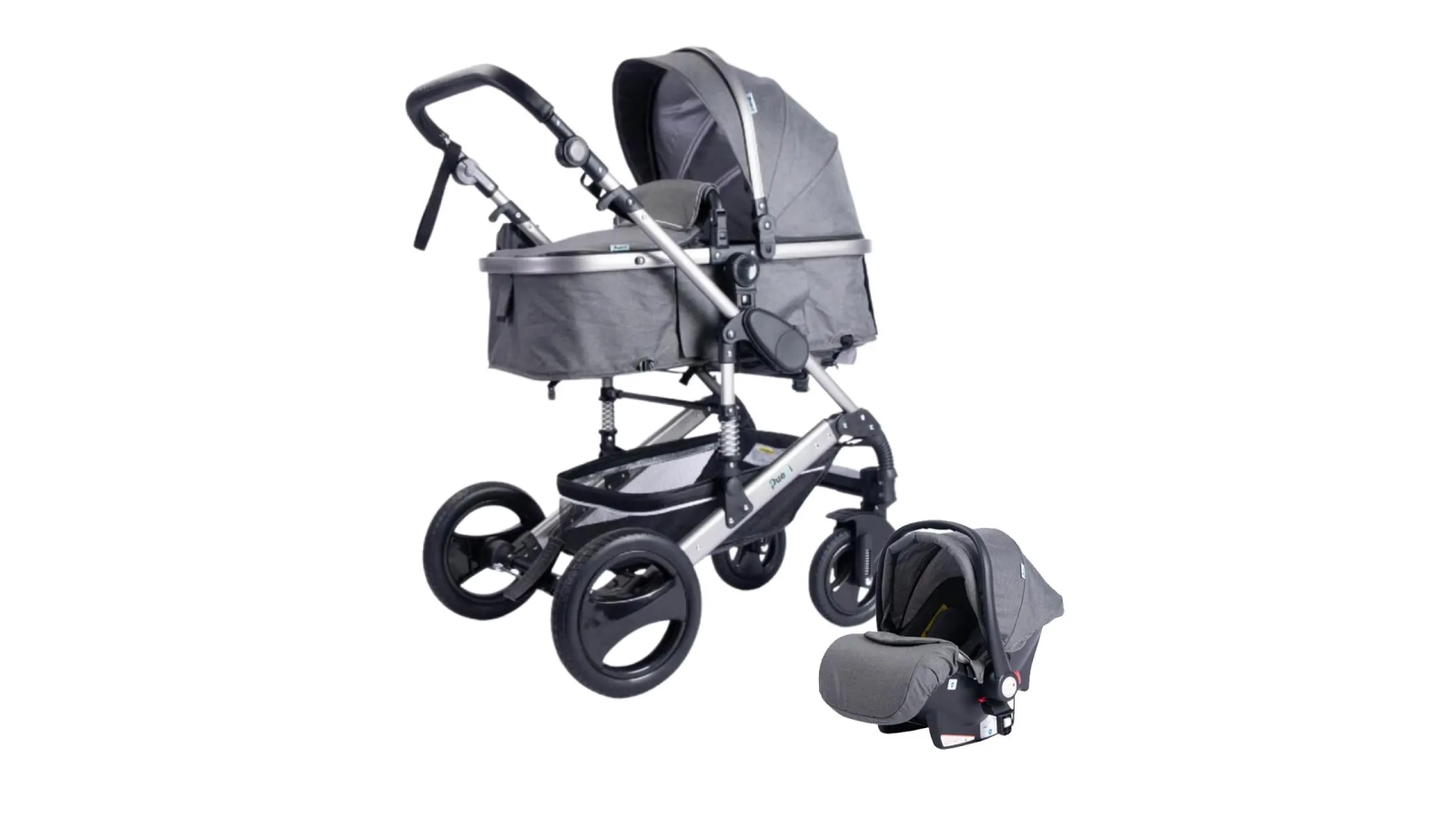 PUERRI kolica za bebe 2 u 1 Passeggino siva - Cenoteka