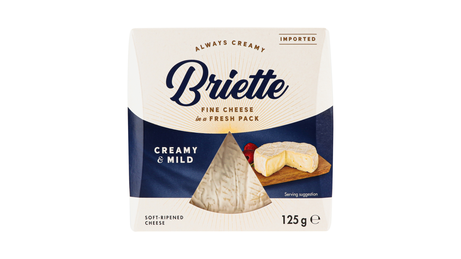 Sir CAMEMBERT briette bela plesan creamy & mild 125g - Cenoteka